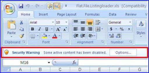 Amazon.com Help: Enabling Macros in Excel
