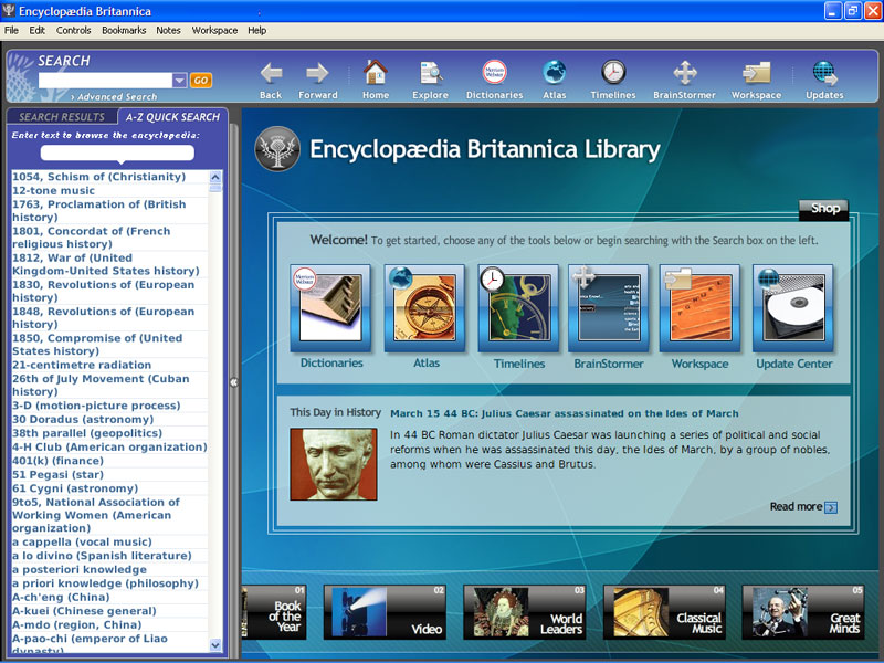 Amazon.com: Encyclopedia Britannica 2009 Deluxe