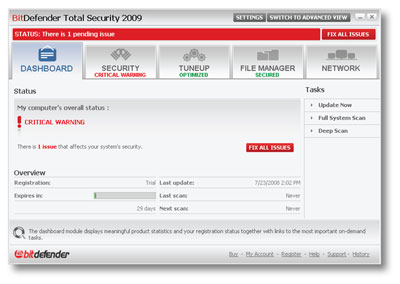 Amazon.com: Bitdefender Total Security 2009 2Yr/3Pc [OLD VERSION]