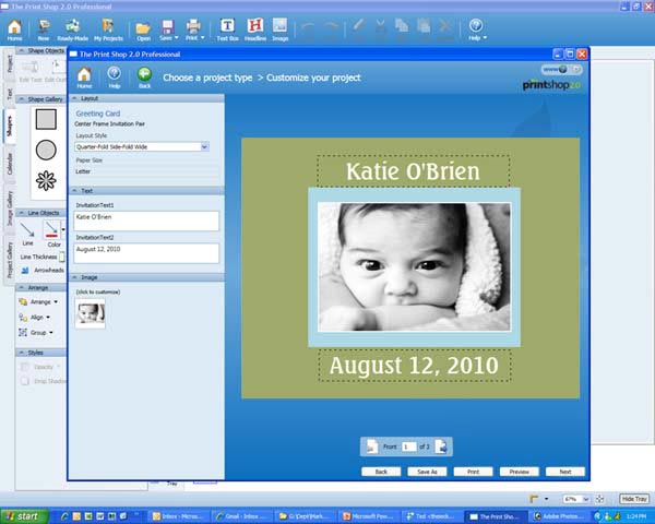 Amazon.com: The Print Shop 2.0 Deluxe [Old Version] : Software