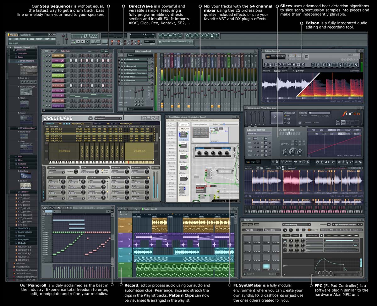 Amazon.com: Image-Line Software Image-line Fl Studio 9 Fruity Edition V ...