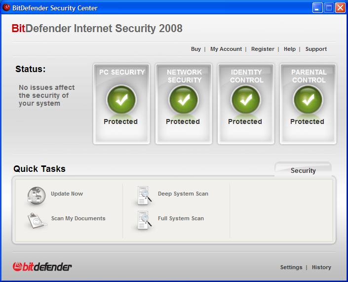 Amazon.com: BitDefender Internet Security 2008 - 2 Years/5 Pc's