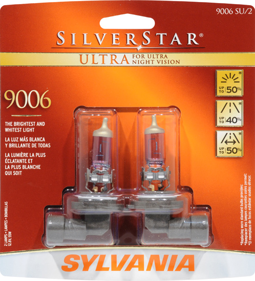 Amazon.com: SYLVANIA - 9006 SilverStar Ultra - High Performance Halogen ...