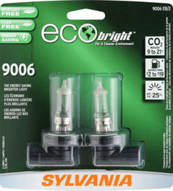 Amazon.com: Sylvania 9006/HB4 EB EcoBright Replacement Bulb , (Pack of ...