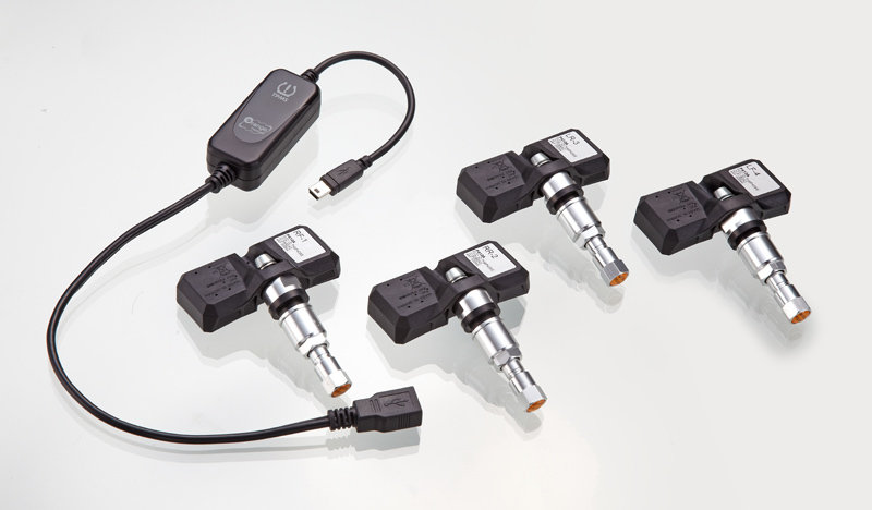 Find Orange TPMS P412A Universal Tire Pressure Monitoring System 4 ...