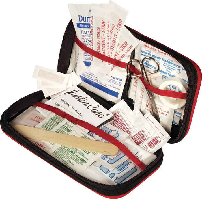 Amazon.com: Justin Case 100-Piece Smart Medic First Aid Kit - Red