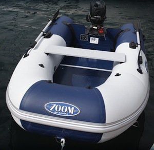 Amazon.com : Zoom by Zodiac 260 Aero Air Floor Inflatable Boat (8-Feet ...