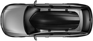 Amazon.com: Thule 636B Sonic Cargo Box XXL - Black: Sports & Outdoors