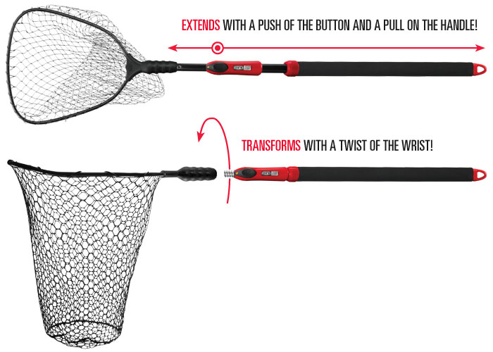 Amazon.com : Ego S2 Compact : Fishing Nets : Sports & Outdoors