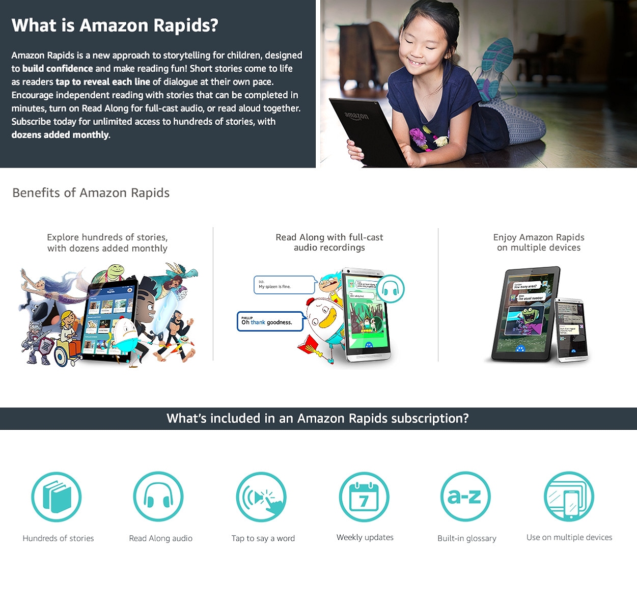 Amazon.com: Amazon Rapids: Memberships and Subscriptions