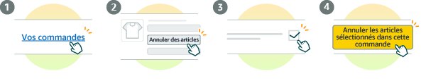 Annuler des articles ou des commandes - Service client Amazon