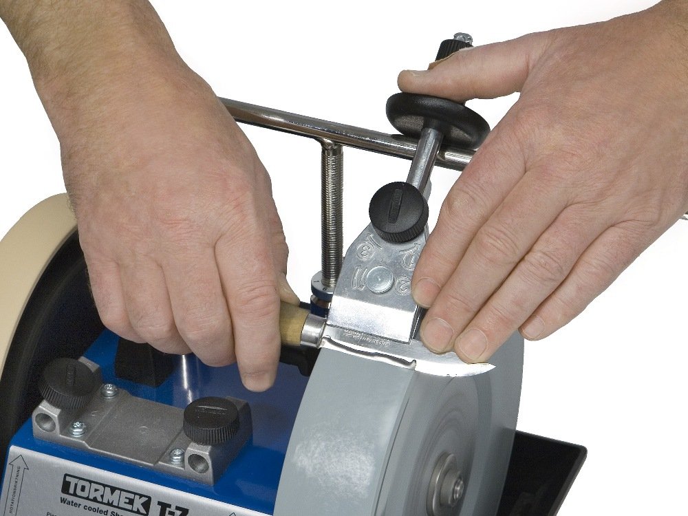 Knife Blade Sharpening Jig Tormek SVM-45. The Knife Jig that Turns Your ...