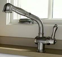 Jado 850/850/100 Victorian Single Lever Kitchen Faucet with Pull Out ...
