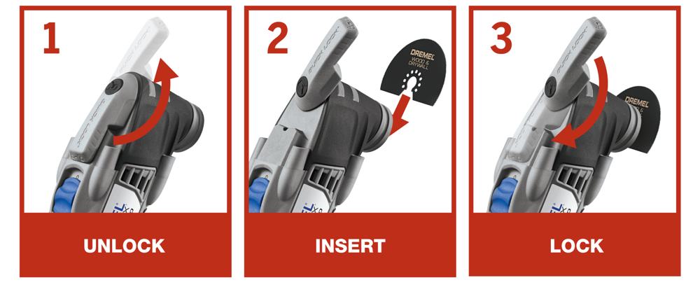 Dremel MM40-03 2.5-Amp Multi-Max Oscillating Ultimate Tool Kit with 29 ...