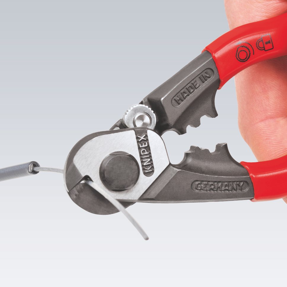 9561-712 Wire Rope Cutter 95 61 190 - 7-1/2 In - Side Cutting Pliers ...