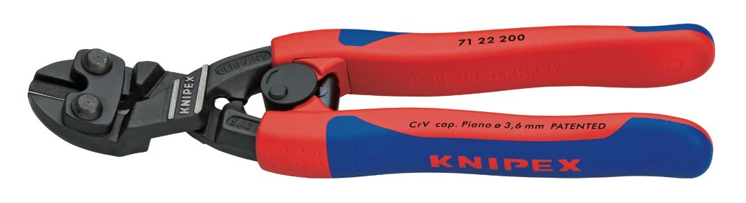 KNIPEX 71 22 200 SBA Comfort Grip Angeled Highleverage Cobolt Cut ...