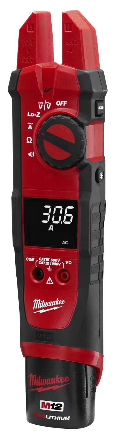 Milwaukee 2207-21P M12 12V Cordless Fork Meter with 2410 Cordless Drill ...