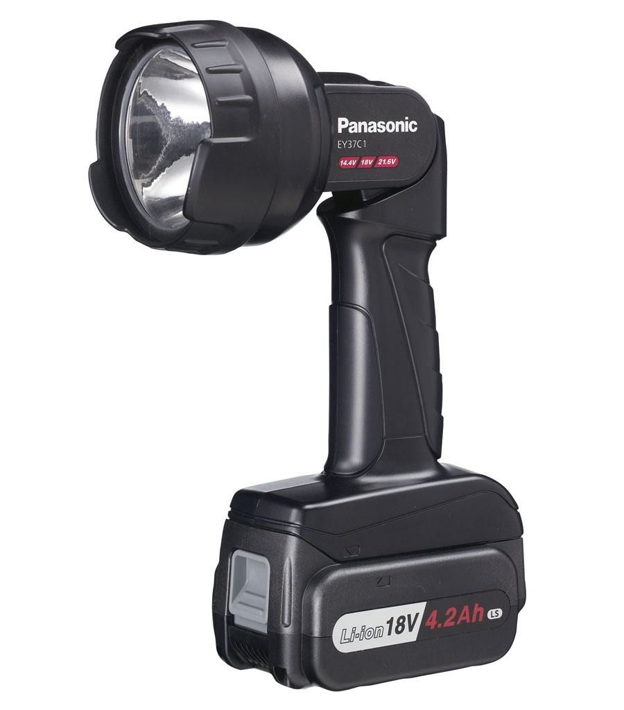 Panasonic EY37C1B Cordless Flashlight with Dual Voltage Technology ...