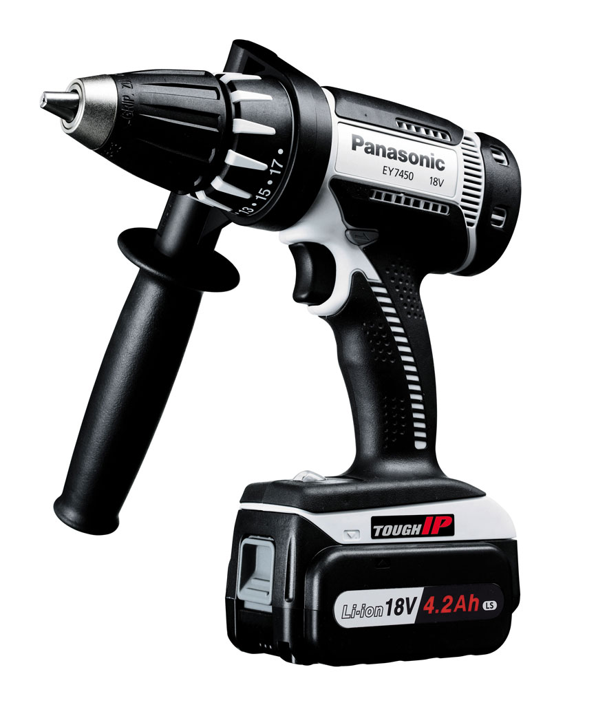 Amazon.com: Panasonic EY7450LS2S Drill and Driver Kit with 18-volt ...