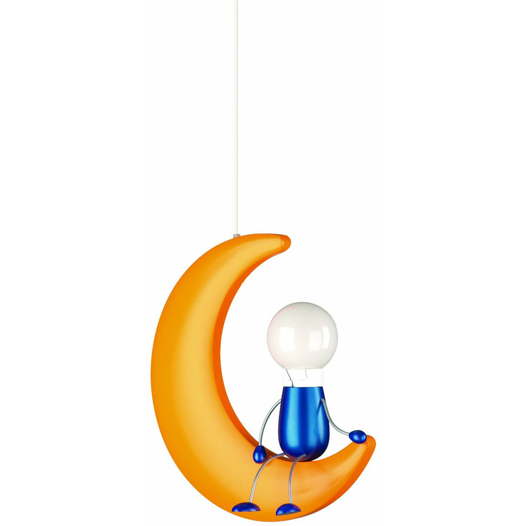 Philips 40092/34/48 KidsPlace Man on the Moon Pendant Light, Multi ...