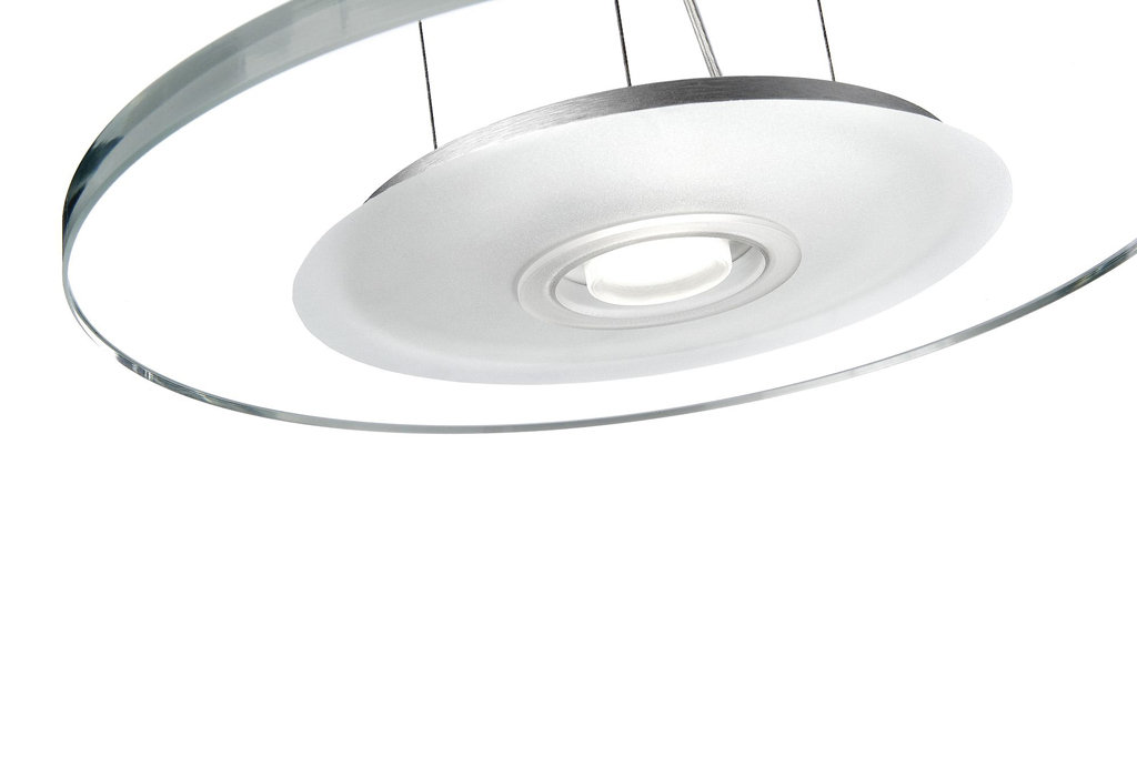Philips 37340/48/48 Ledino LED Contemporary Disk Pendant Light ...