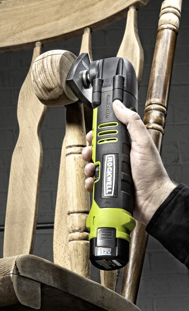 Rockwell RK2522K2 Sonicrafter Cordless Oscillating Tool with Universal ...