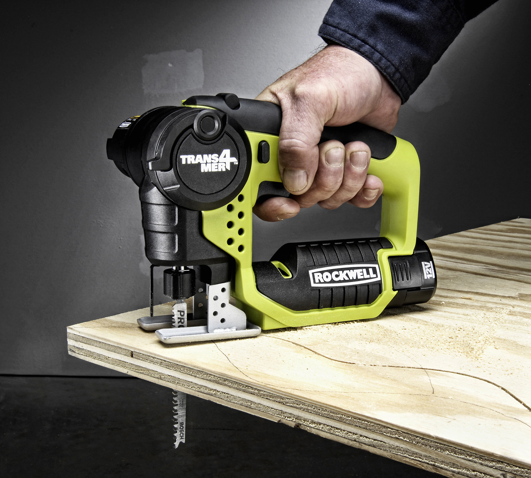Rockwell RK2516K Trans4mer 2-in-1 Jigsaw & Recip-Style Saw 12 Volt ...