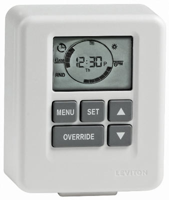 Leviton LT112-10W 1000-Watt Advanced Digital Plug-In Timer with ...