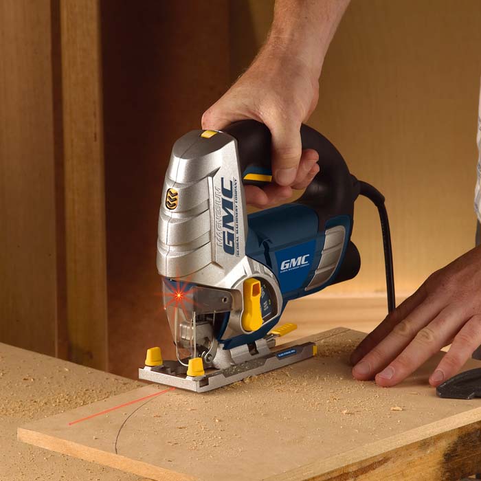 GMC LS6PJUL 6 Amp Pendulum Action Jigsaw with REDEYE - Power Jig Saws ...