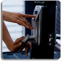 BIOLOCK 333 SN-BK Biometric Fingerprint Entry Lever Door Lock with ...