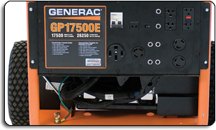 Amazon.com : Generac 5735 GP17500E 17500 Running Watts/26250 Starting ...