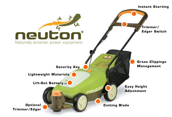 Amazon.com : Neuton CE 5.2 14-Inch 24-Volt Cordless Electric Discharge ...