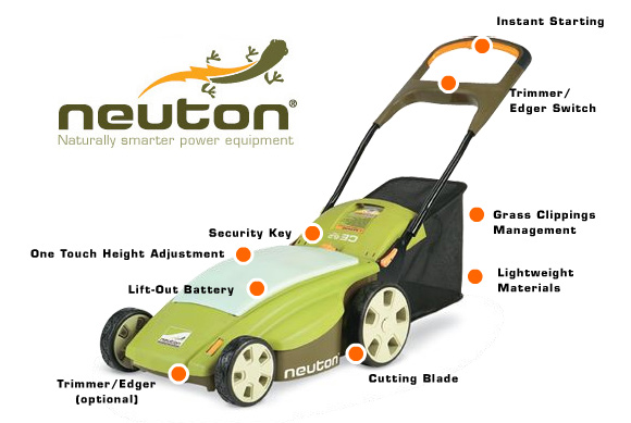 Amazon.com : Neuton CE 6.3 19-Inch 36-Volt Cordless Electric Discharge ...