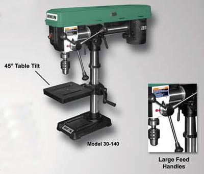RIKON 30-140 Bench Top Radial Drill Press - - Amazon.com