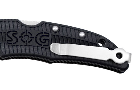 SOG SOGzilla Folding Knife SP02-CP - Satin Polished 3.25" 8Cr13MoV ...
