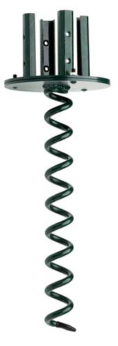 Liberty Hardware APANCHR-HSG-U Vortex Mailbox Ground Anchor, Green ...