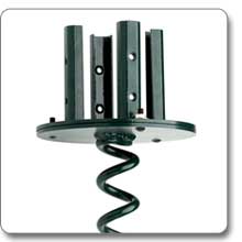 Liberty Hardware APANCHR-HSG-U Vortex Mailbox Ground Anchor, Green ...