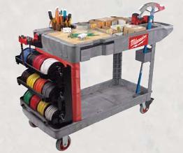 Milwaukee 48-60-5100 Trade Titan Removable Wire Spool Rack - Livestock ...