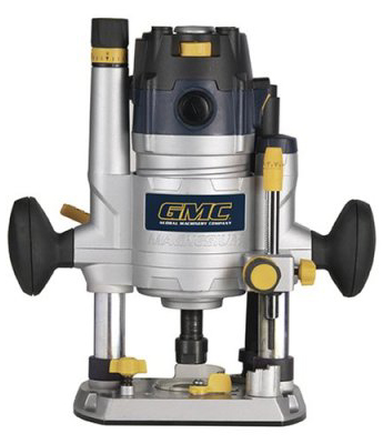 GMC ATBR1500 2 1/4 HP Router Kit With 3 Bases - Fixed Base Power ...