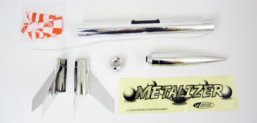 Estes 2168 Metalizer Flying Model Rocket Kit – Hobby Rockets