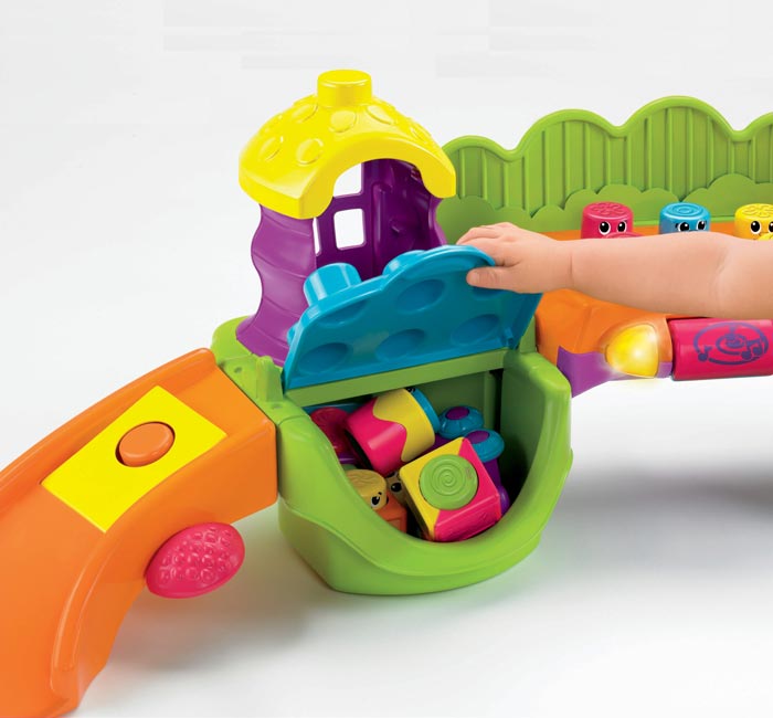 Amazon.com: Fisher-Price Stack 'n Surprise Blocks Songs 'n Smiles ...