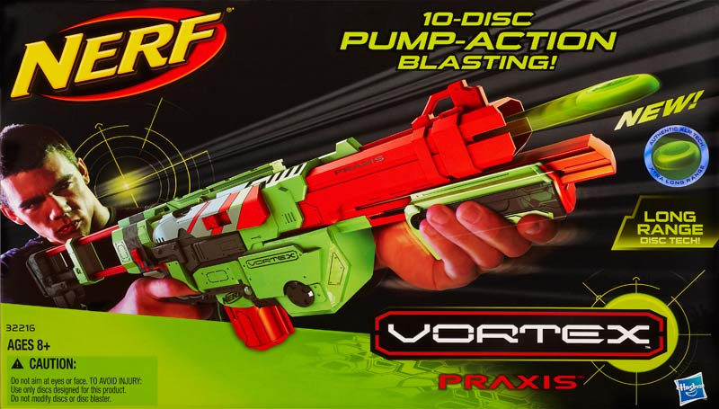 Amazon.com: Nerf Vortex PRAXIS Blaster: Toys & Games