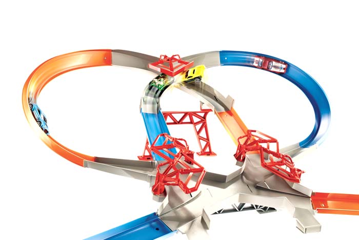 Amazon.com: Hot Wheels Mega Loop Mayhem Trackset : Toys & Games