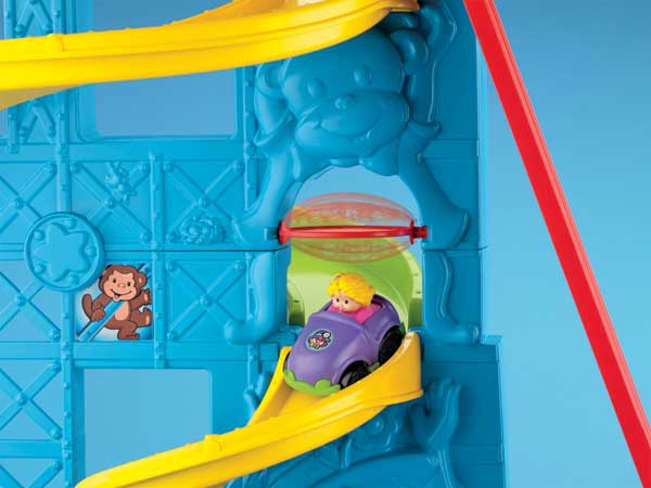 Amazon.com: Fisher-Price Little People Wheelies Loops 'n Swoops ...