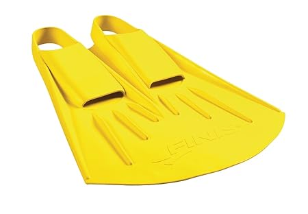 Amazon.com : Finis Yellow Foil Monofin : Training Swim Fins : Sports ...