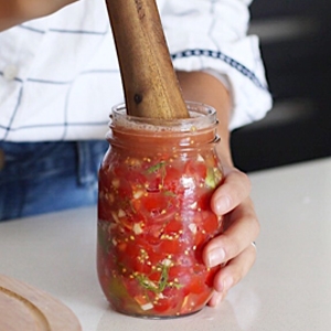 Masontops Complete Mason Jar Fermentation Kit - Glass Weights ...