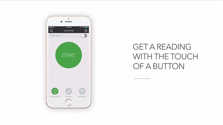 QardioArm Wireless Blood Pressure Monitor: Compact & Portable Digital ...