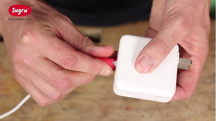 Sugru Home Hacks Made Easy-The Starter Kit red, Black, White, Green and ...