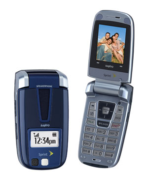 Amazon.com: Sanyo 3200 Blue Phone (Sprint, Phone Only, No Service)