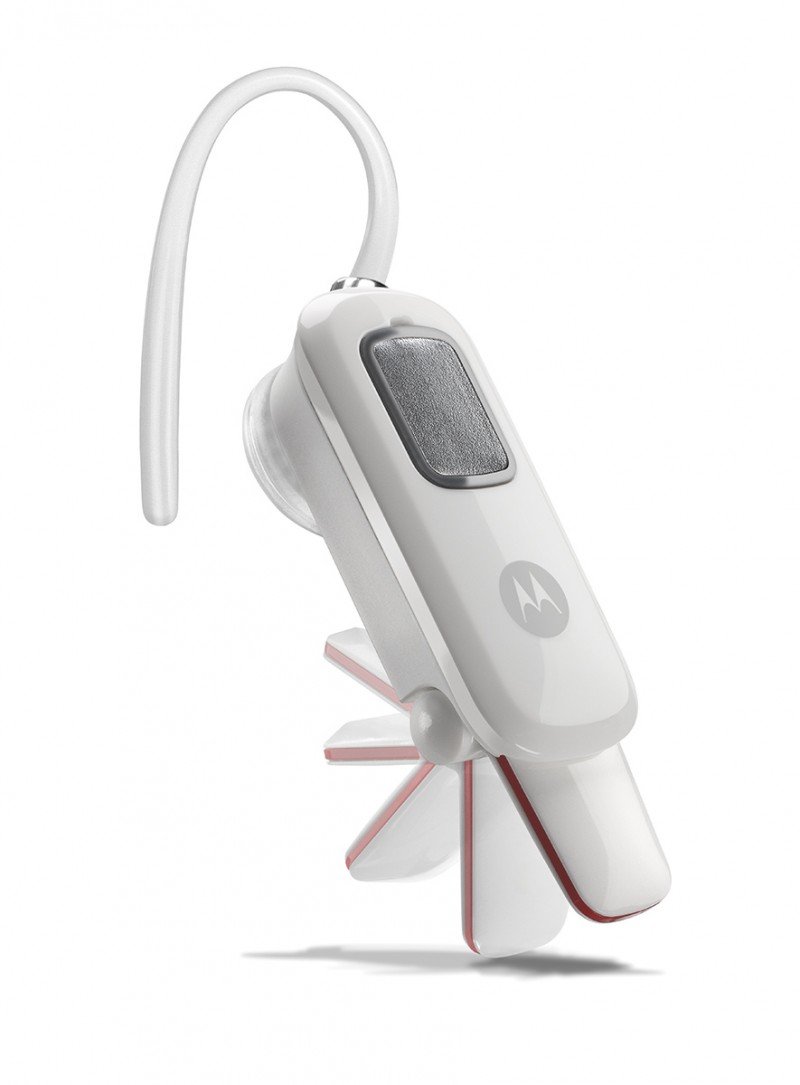 Motorola HX550 Universal Bluetooth Headset - Retail Packaging - White ...